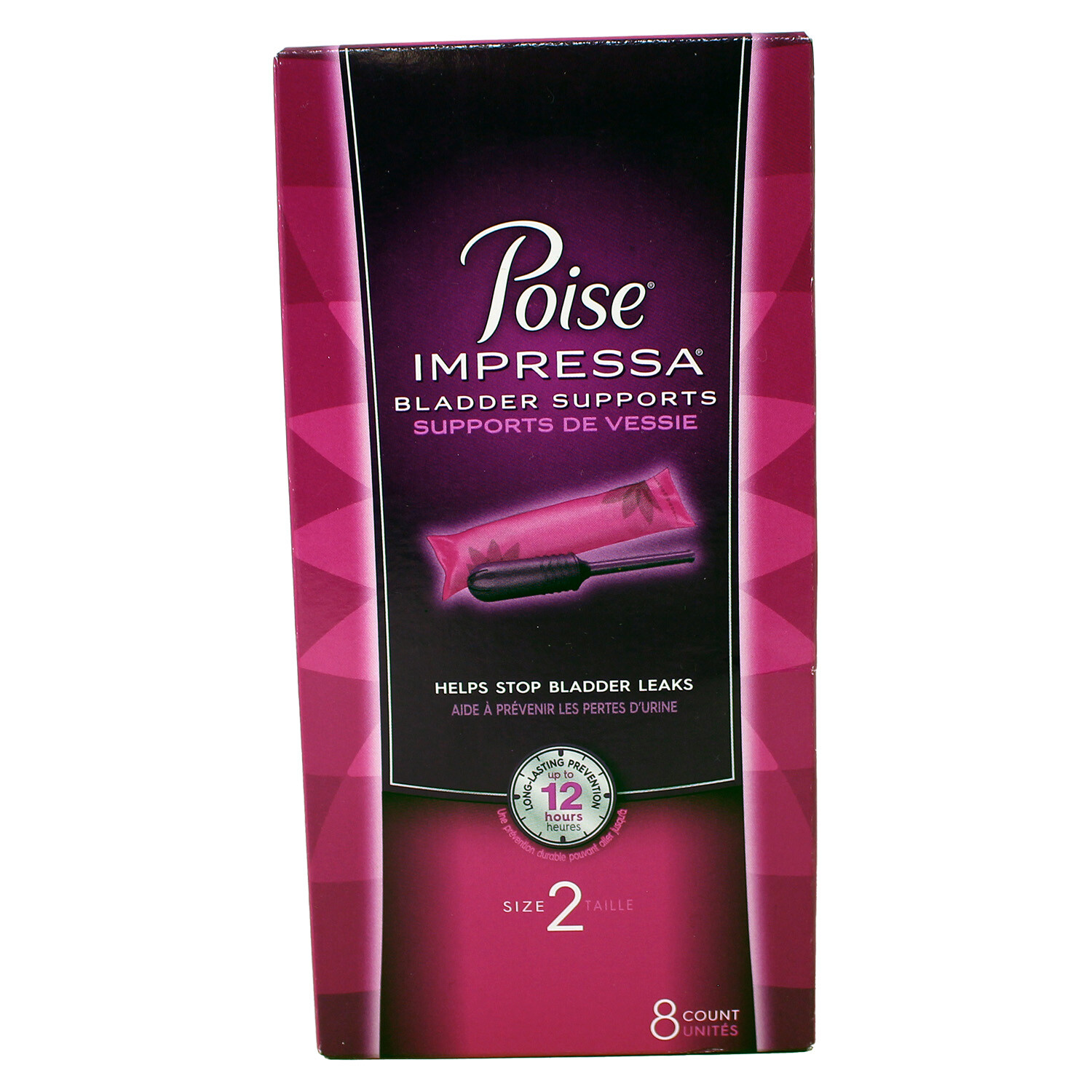 Poise Impressa Bladder Supports Size 2 , 8 Count | eBay