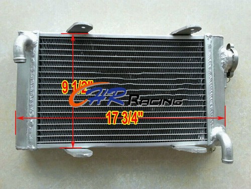 52mm Aluminum Radiator FOR Go Kart go-kart karting 17 3/4" x 9 1/2" x 2 ...