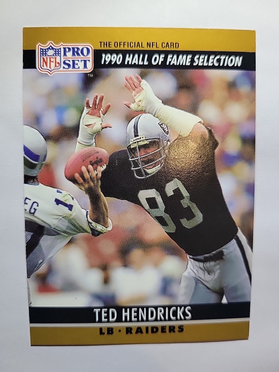 1990 Pro Set - Hall of Fame Selection #26 Ted Hendricks for sale online ...