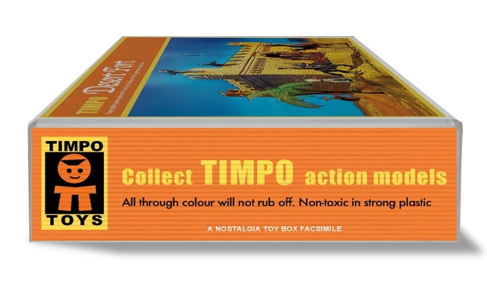 Timpo Desert Fort Play Set Box | eBay