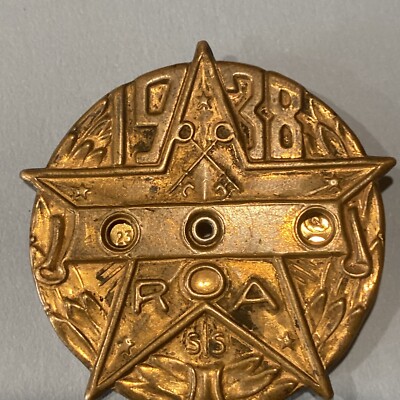 Orphan Annie Radio ROA 1938 Decoder Badge Pin Vintage Cereal Box ...