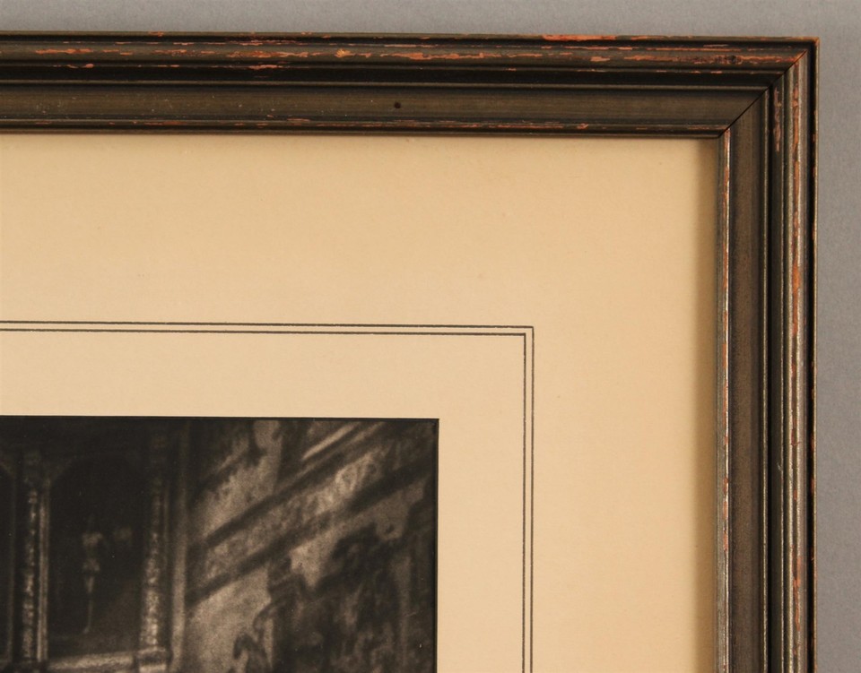 Antique ALEXANDER ARONSON Mexico Catholic Church Interior ADORATION ...