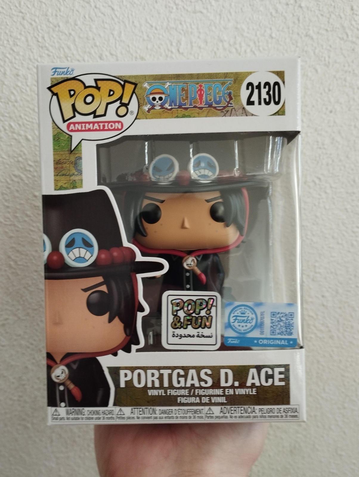 Funko Pop One Piece Portgas D. Ace First Appearance Kuwait Exclusive | eBay