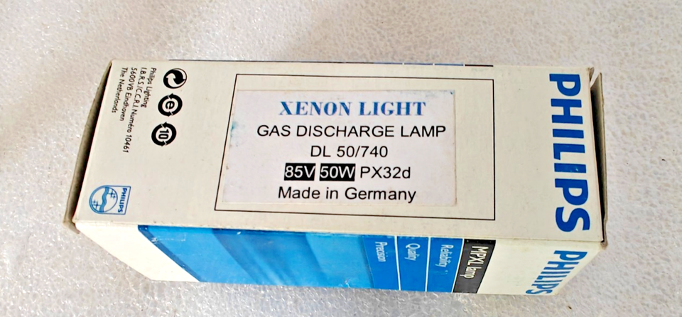 10Pcs Lot DL 50/740 PHILIPS Gas Discharge Lamp MPXL LAMP 85V 50W PX32D ...