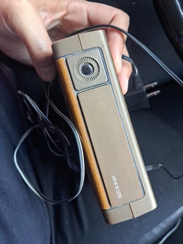 Micronta Quartz Lcd 24hr Alarm Clock Vintage Plug In Or Battery ...