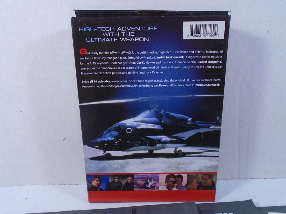 AIRWOLF (TV SHOW) THE COMPLETE SERIES--14 DVD SET (LOOK) | eBay