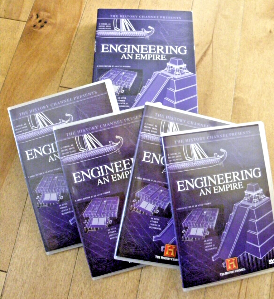 Engineering an Empire: History Channel (DVD, 2006, 4-Discs) | eBay