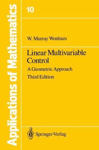 Stochastic Modelling and Applied Probability Ser.: Linear Multivariable ...