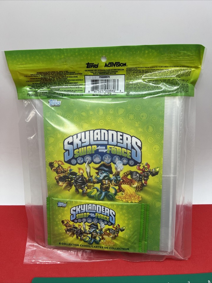 Skylanders SWAP FORCE Trading Card Album | Collectible Card Binder ...