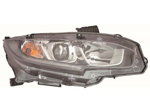 Right Headlight Assembly For 16-20 Honda Civic EX EX-L EX-T LX Coupe ...