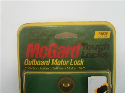MCGARD OUTBOARD MOTOR LOCK 74036 1/2" X 20 MERCURY 67-808912 40 HP ...