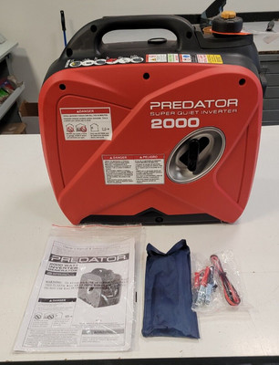 Predator 2000 Watt Super Quiet Inverter Generator FREE LOCAL PICKUP | eBay