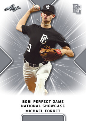 10-Count Lot Michael Forret 2021 Leaf Perfect Game NIKE All-American ...