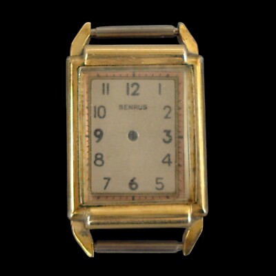 Vintage Men's Benrus NOS Tank Complete Watch Case Dial & Crystal | eBay