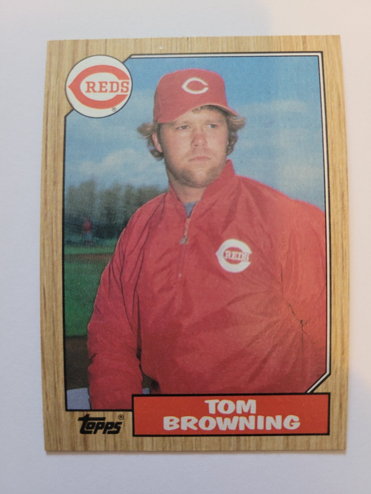 1987 TOPPS TOM BROWNING #65 NM | eBay