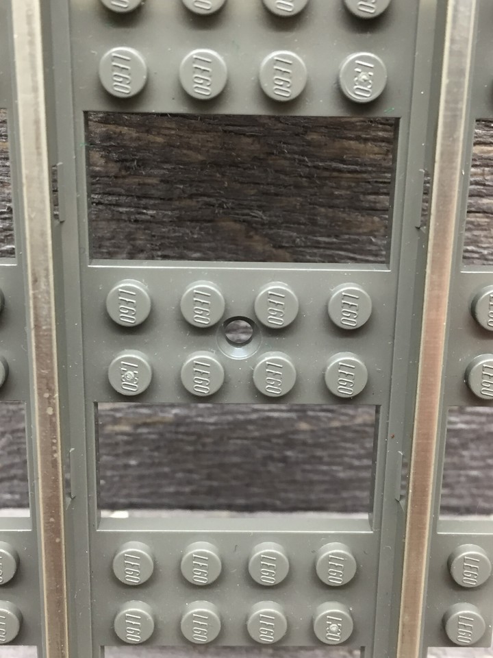 LEGO 9V Train Tracks in Dark Gray (Select ONE) curved or strait 4520 ...