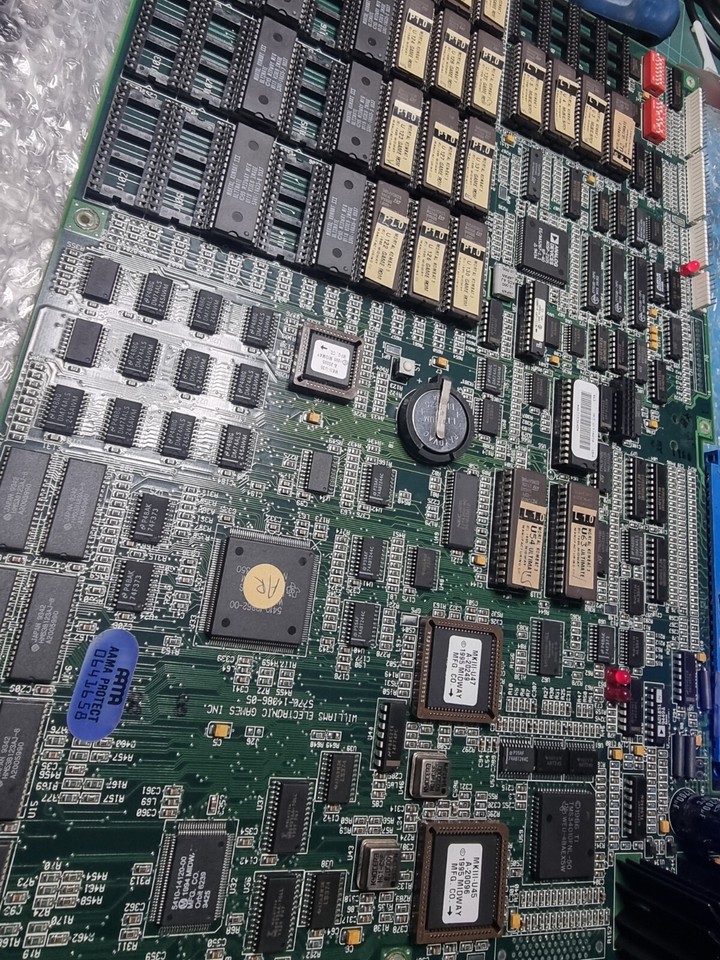 ULTIMATE MORTAL KOMBAT 3 MIDWAY ARCADE JAMMA PCB BOARD TESTED WORKING ...