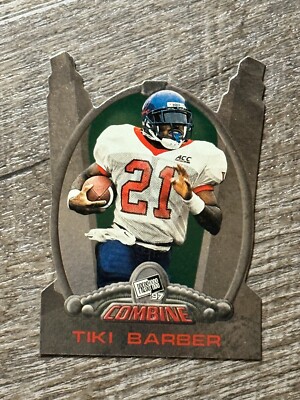 1997 PRESS PASS COMBINE #10 TIKI BARBER NFL Football New York Giants | eBay