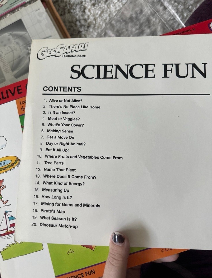 GeoSafari Electronic Learning Game Cards - 10 Sets [read description ...