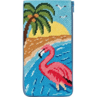 Alice Peterson Stitch Zip Needlepoint Eyeglass Case Kit Sz483