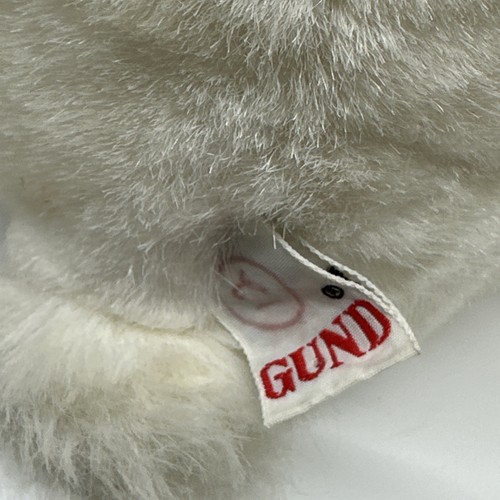 Gund Bunny Rabbit Plush Toy Lovey Easter Soft Beige White Vintage 1982 ...