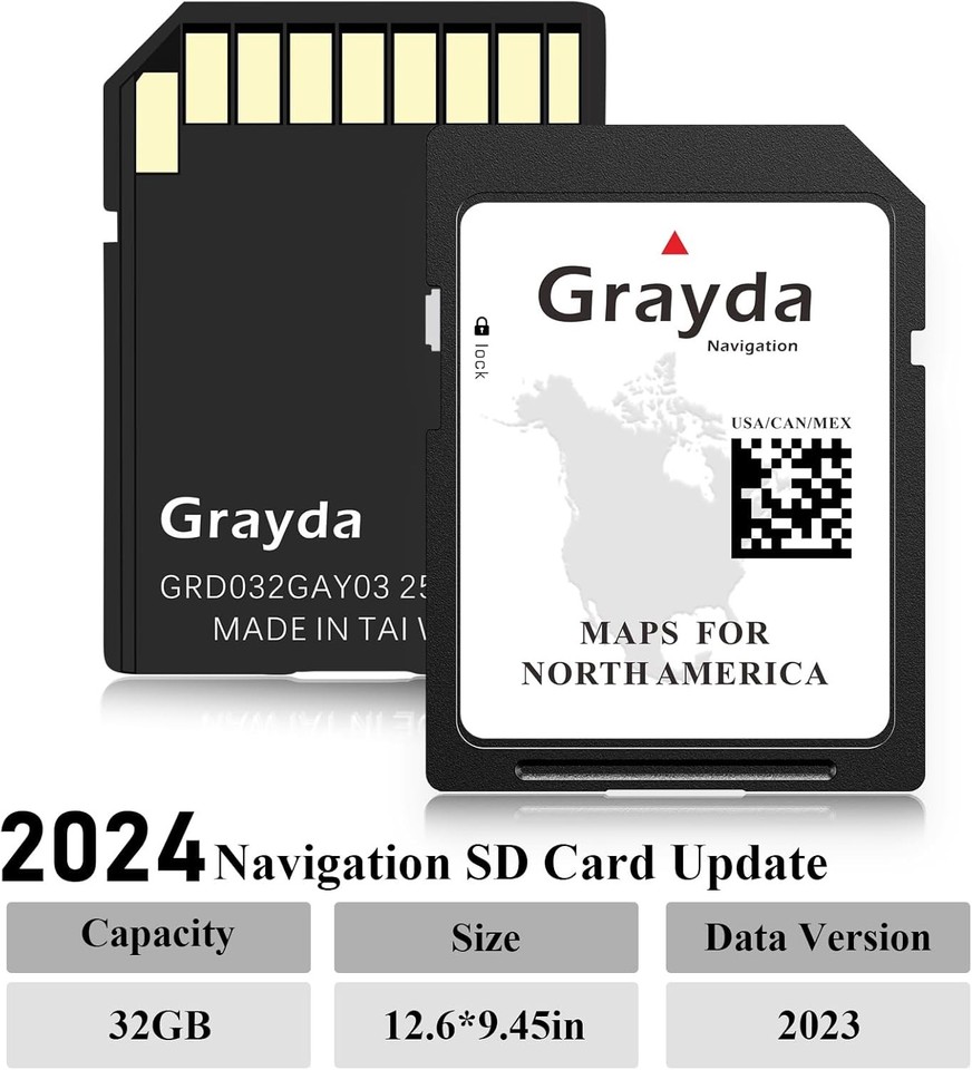 2024 Latest Navigation SD Card Map Update, Compatible with GM Chevrolet ...