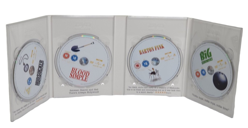 The Coen Brothers Dvd Boxset Collection X 4 Movies Region 2 | eBay