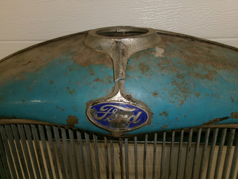 1932 FORD GRILL SHELL HENRY FORD HOT ROD PATINA BARN FIND NO RUST | eBay