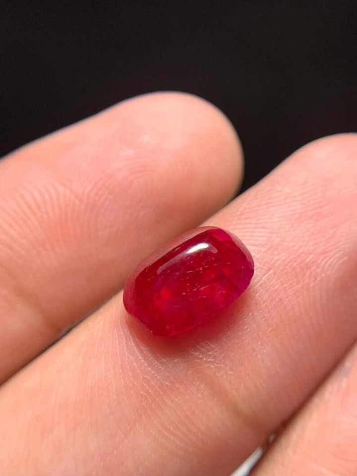 3.7 Carat Natural Sugarloaf Afghan Ruby – A Rare & Elegant Treasure | eBay