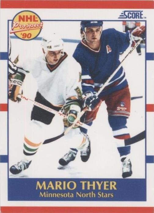 1990-91 Score - Prospect Mario Thyer #382 (RC) for sale online | eBay