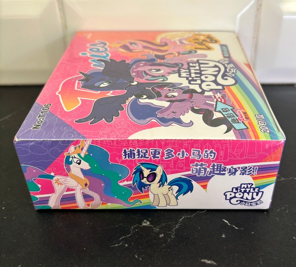 Display MY LITTLE PONY BOX ! 20 Boosters JCC TCG 100 Cartes à ...