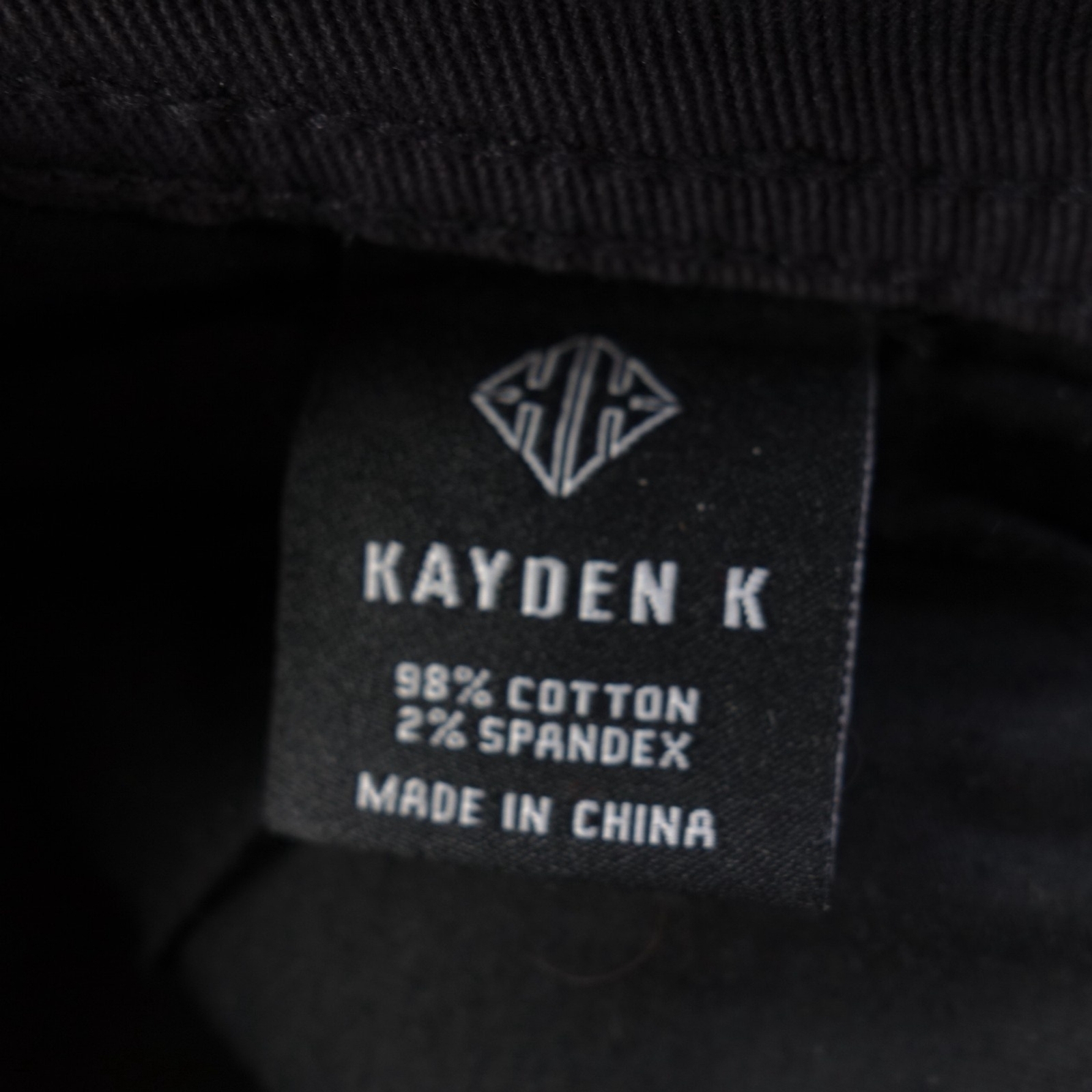 Kayden K Men's Size 34/32 Slim Straight Black Jeans #2164 | eBay