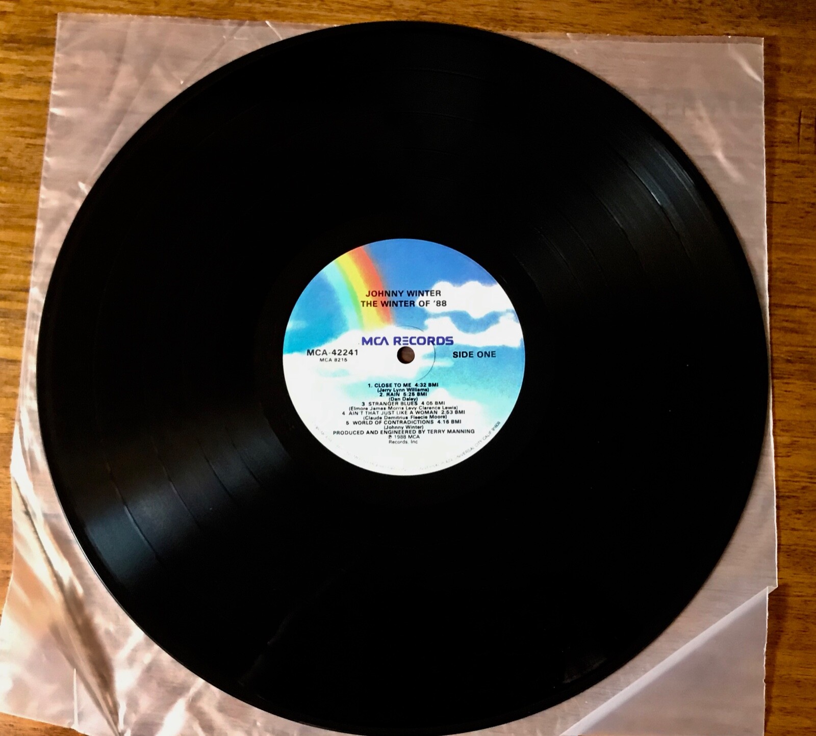 JOHNNY WINTER ~ THE WINTER OF 88 ~ ORIGINAL FIRST PRESS ~ STILL IN ...