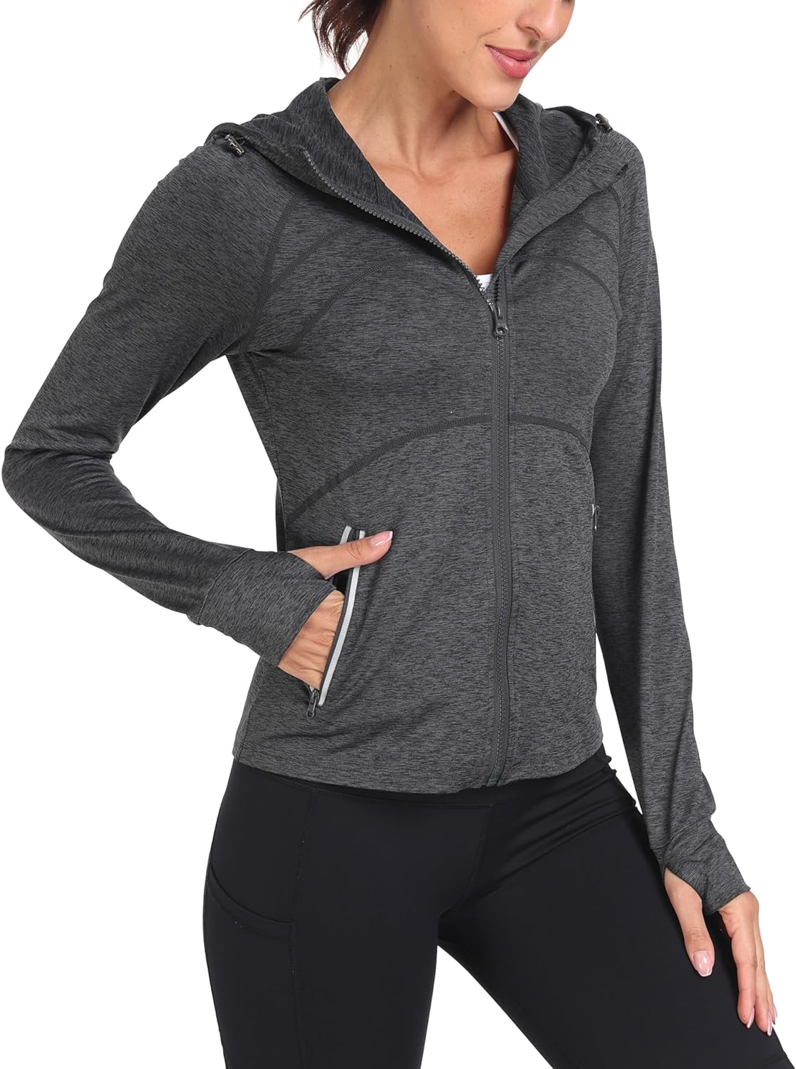 Women'S Full Zip Hiking Shirt Lightweight UPF 50+ Sun Protection ...