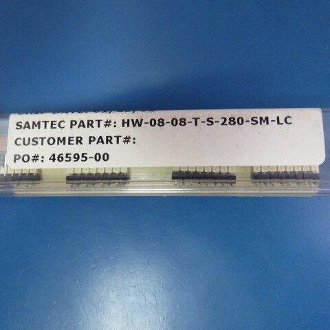 SAMTEC HW-08-08-T-S-280-SM-LC Qty of 10 per Lot 8 Position Header ...