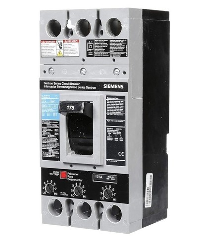 Siemens FXD63B175 175 Amp 3 Pole Type FXD6 Circuit Breaker Brand New | eBay