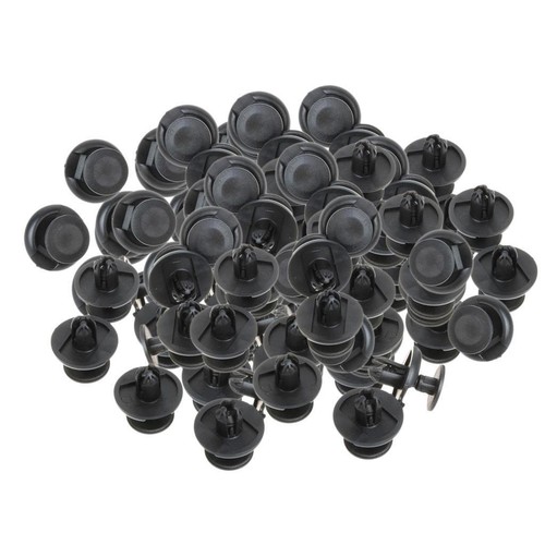 100 PCS 7mm Plastic Bumper Rivets Automotive Clip Fasteners Fenders | eBay