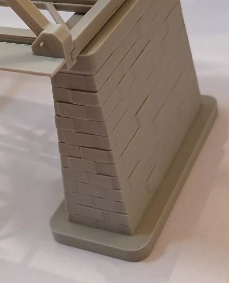 HO SCALE RAILWAY BRIDGE 18 INCHES INCLUDING THREE PIERS | eBay