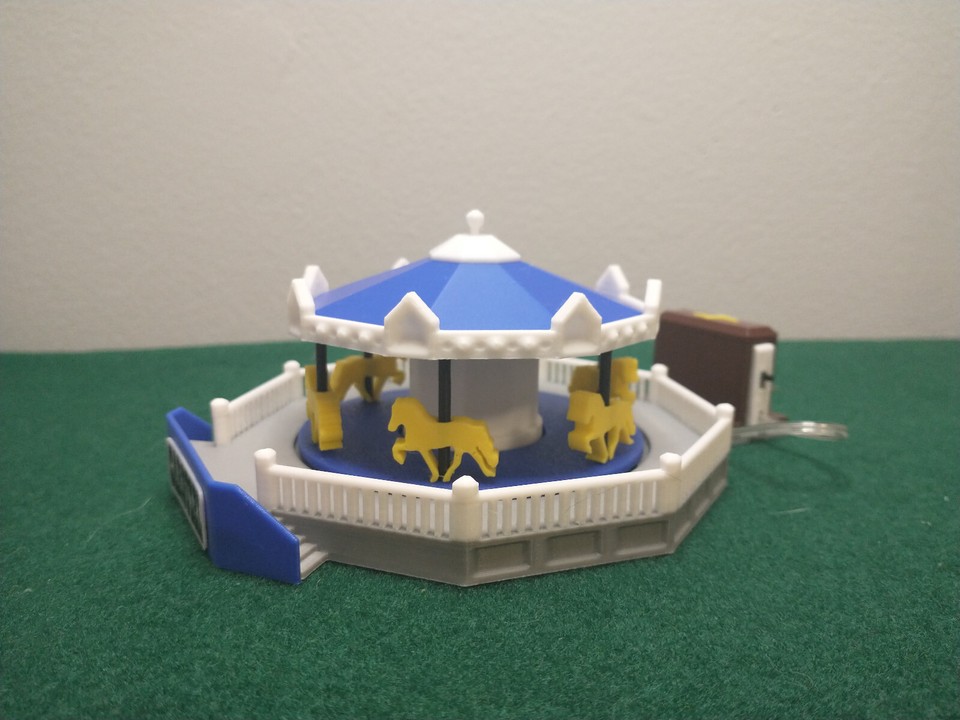 Carousel Model Ride - N Scale - Motorized | eBay