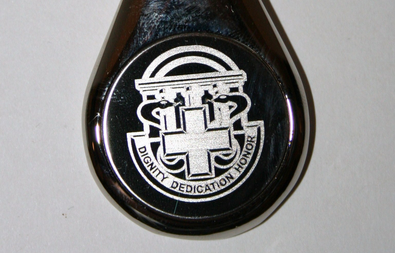 "DIGNITY DEDICATION HONER" KEY CHAIN DWIGHT D EISENHOWER MEDICAL CTR ...