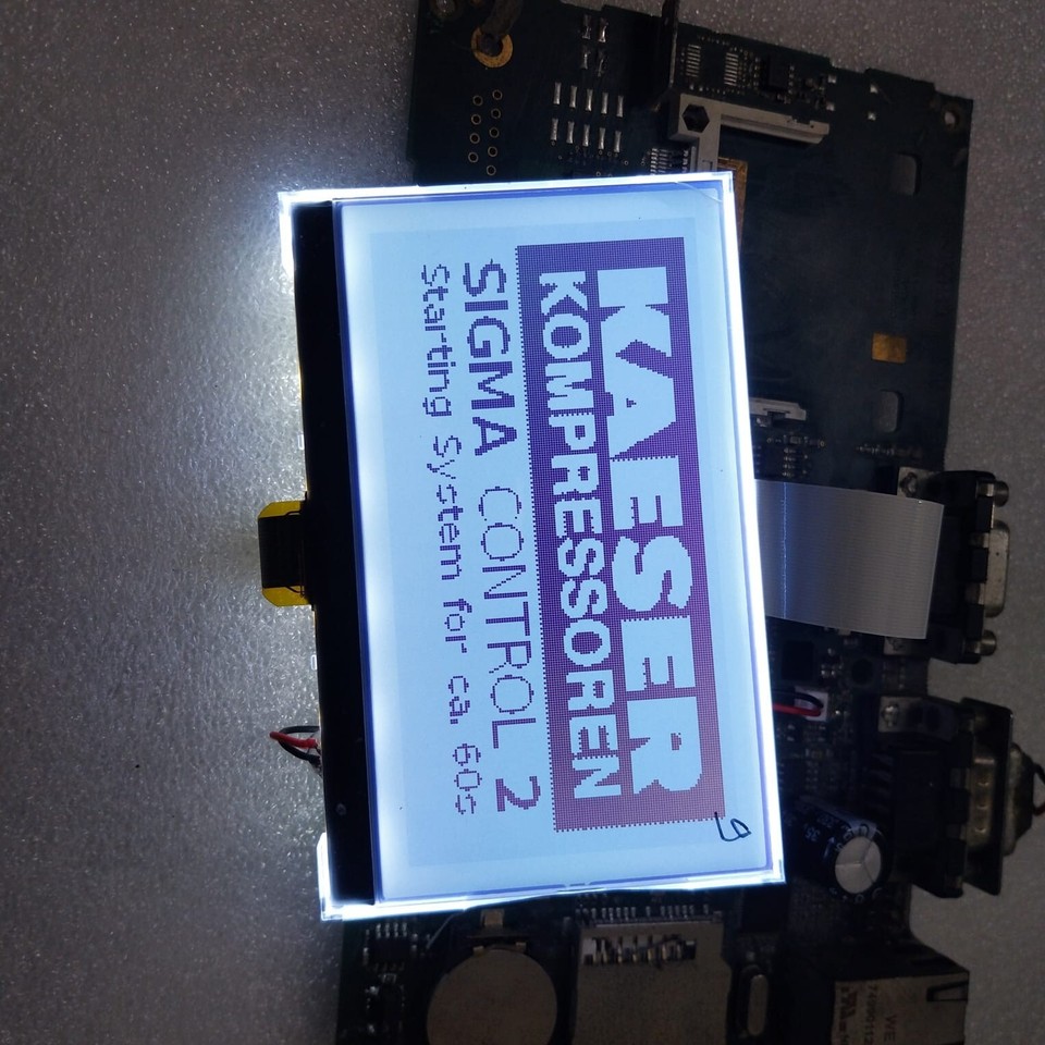 LCD Replacement For Kaeser Sigma Control 2 / DGL-0501W-4AD/BLG0240-03/CMF2P2915 | eBay