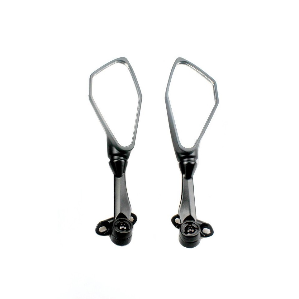 2pcs Motorcycle Mirrors RearView Mirror For Kawasaki Ninja 300 250 ZX ...