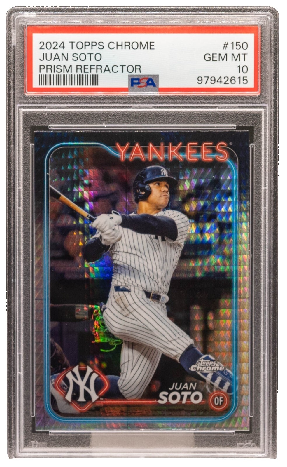 Juan Soto Topps Chrome Rookie Card | eBay