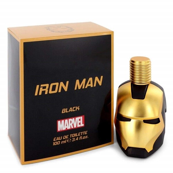 Marvel Iron Man Black for Boy 3.4 oz 100 ml *Eau De Toilette* Spray Nib ...