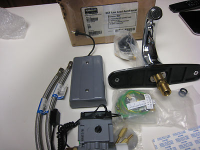 Rubbermaid 1782744 Auto Faucet SST Milano Design polished Chrome Low ...