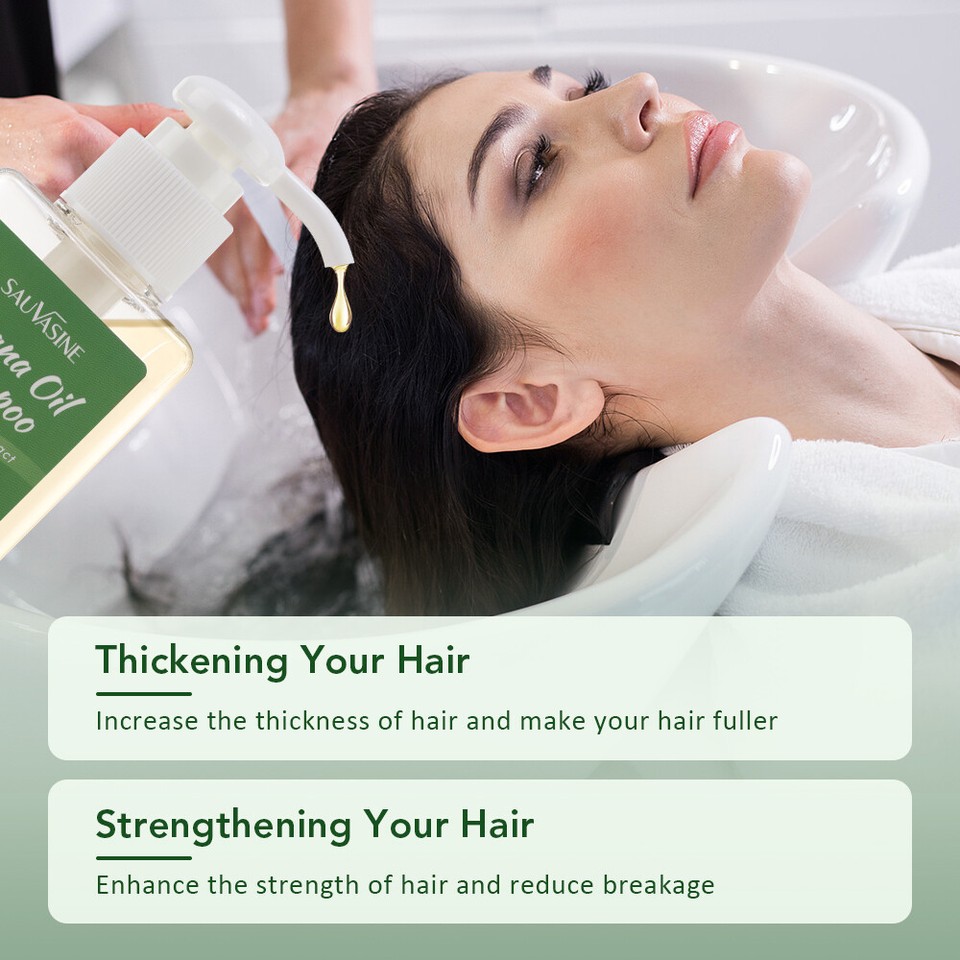 Batana Oil & Rosemary Natural Hair Growth Shampoo Anti Loss Damage ...