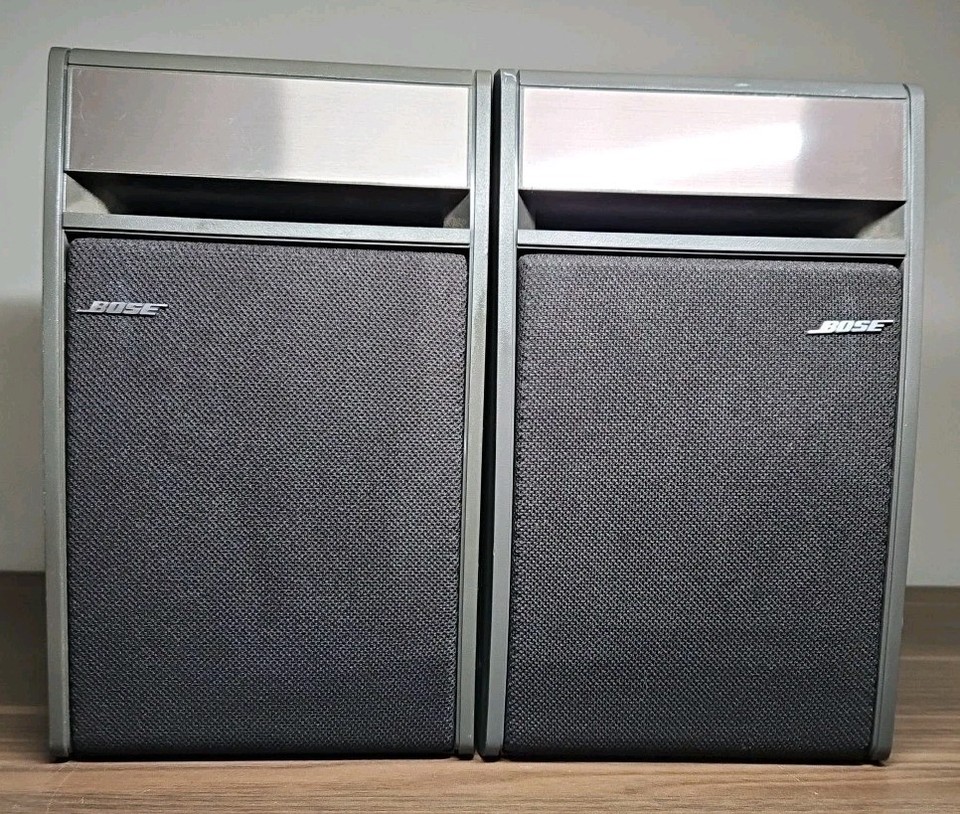 Bose Model 141 Genuine Set of Bookshelf Speakers 10-80 Watts 4-8 Ohms ...