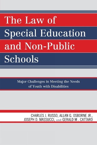 Gerald M. Cattaro Joseph D. M The Law of Special Educat (Paperback) (UK ...