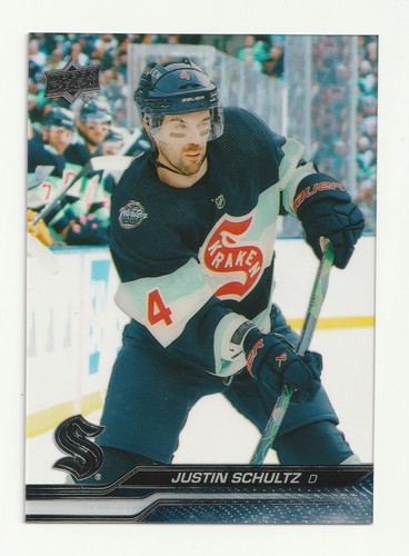 2023-24 Upper Deck Extended Series Clear Cut #619 Justin Schultz ...