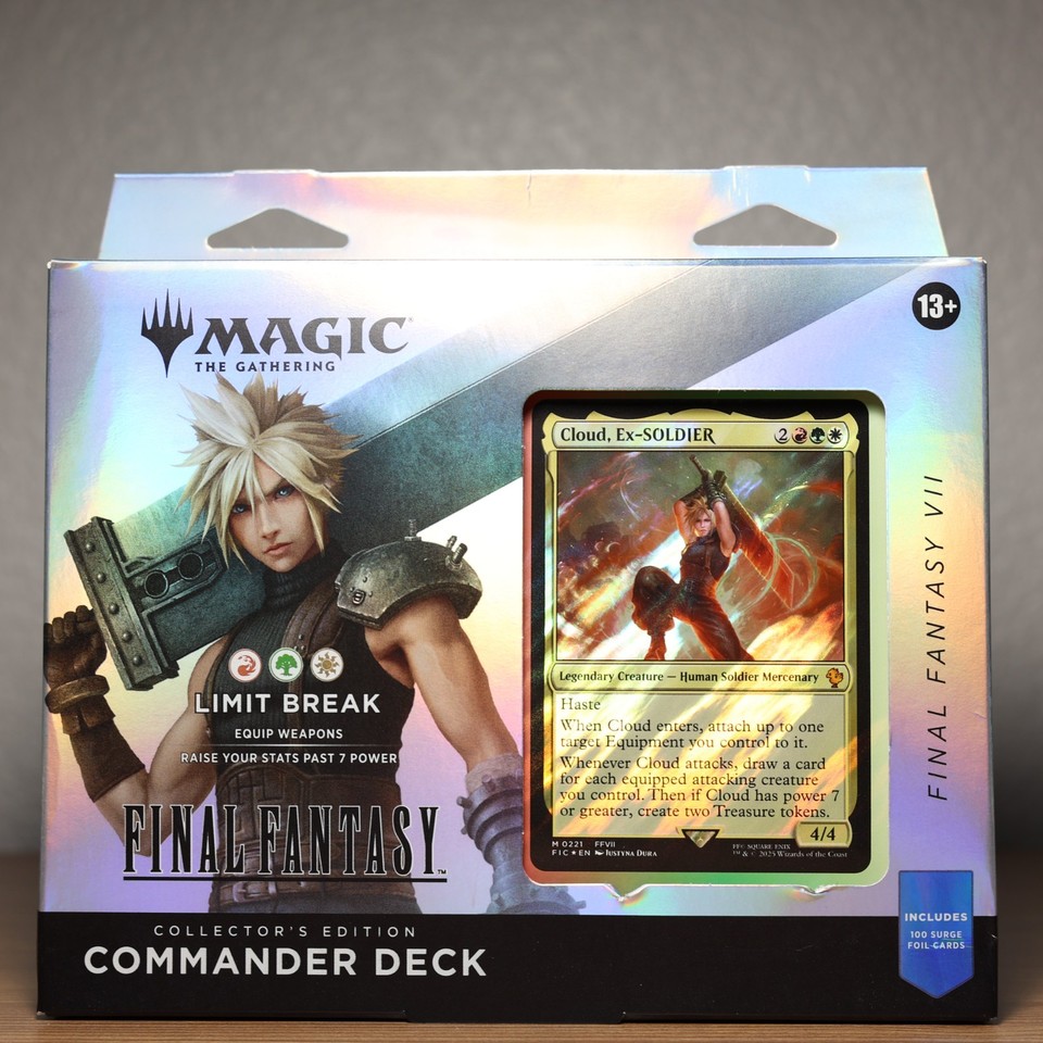 Magic The Gathering Final Fantasy Collector’s Edition Commander Deck ...